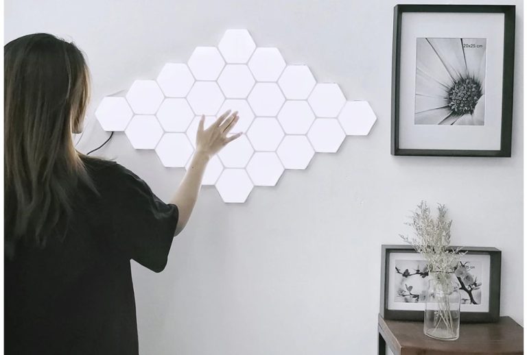 Hexagon Puzzle LED Wall Lamp - Shop Sage Design Group - Where Style ...